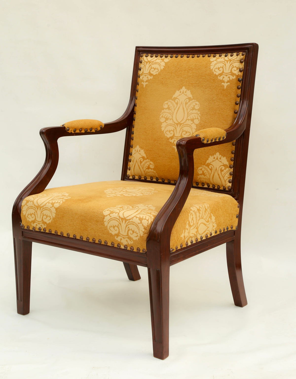 Block Foot Neoclassical Chair– M. Hayat & Bros. (Pvt.) Ltd